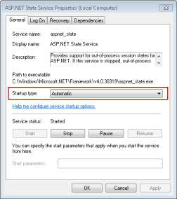 ASP.NET State Service: 7 and 8